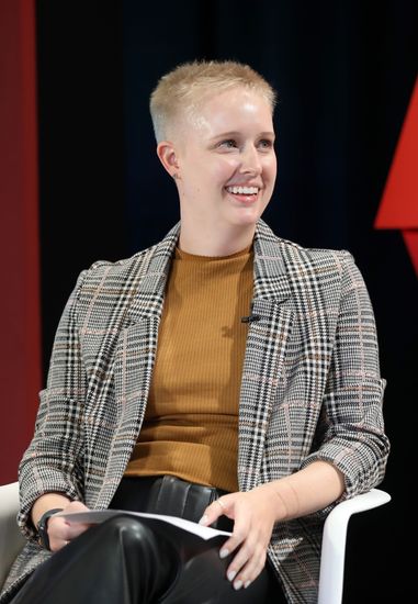 Erika Wheless Adage Reporter Onstage During Editorial Stock Photo ...