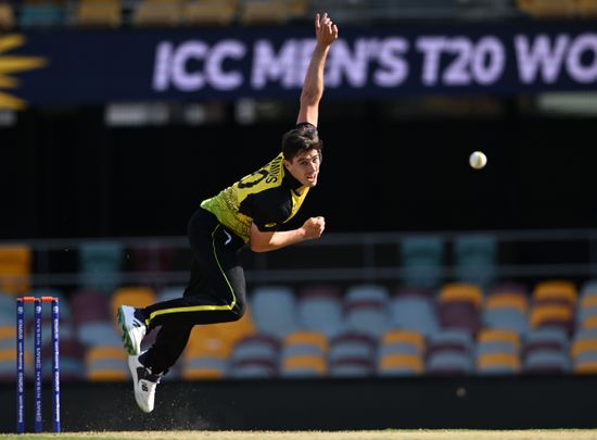 Australian Bowler Pat Cummins During Icc Editorial Stock Photo - Stock ...