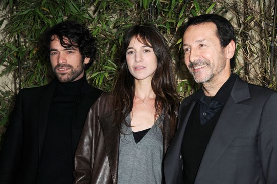 Romain Duris Charlotte Gainsbourg Jeanhugues Anglade Editorial Stock ...