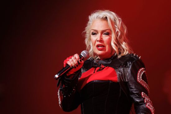 Singer Kim Wilde Performing Part Greatest Editorial Stock Photo - Stock ...