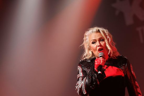 Singer Kim Wilde Performing Part Greatest Editorial Stock Photo - Stock ...