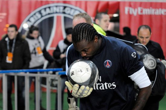 Psgs Goalkeeper Edel During French First Editorial Stock Photo - Stock ...