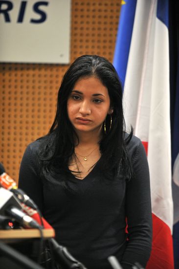 French Prisoner Sarah Zaknoun Pictured French Editorial Stock Photo ...
