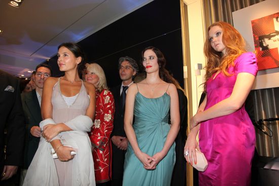 Lily Cole Alice Taglioni Jacqueline Bisset Editorial Stock Photo ...