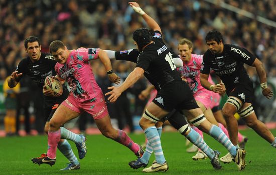 Stade Francais Benjamin Kayser During French Editorial Stock Photo ...