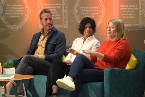 Ben Fogle Aimee Higgins Sonia Lakshman Editorial Stock Photo - Stock ...