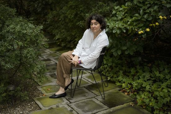 Russian Writer Journalist Maria Stepanova Poses Editorial Stock Photo ...