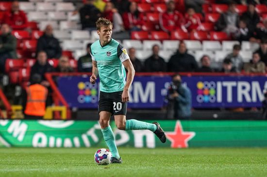 Portsmouth Defender Sean Raggett During Efl Editorial Stock Photo ...