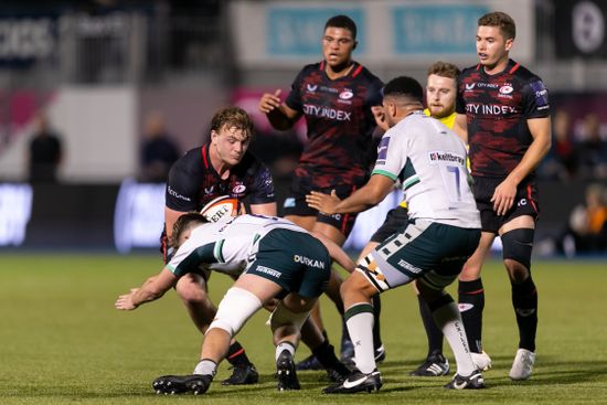 Toby Knight Saracens Action Editorial Stock Photo - Stock Image ...