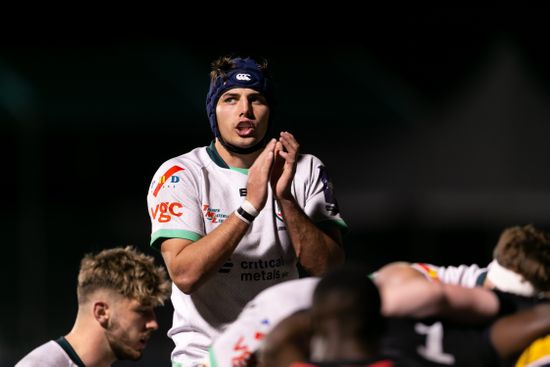 Josh Basham London Irish Gestures Editorial Stock Photo - Stock Image ...