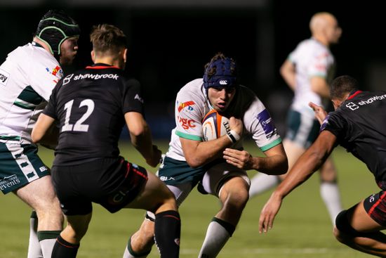 Josh Basham London Irish Action Editorial Stock Photo - Stock Image ...