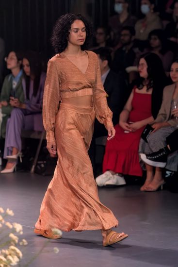 Model Dressed Design By Amber Days Editorial Stock Photo - Stock Image ...