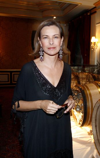 French Actress Carole Bouquet Attends Wine Editorial Stock Photo ...