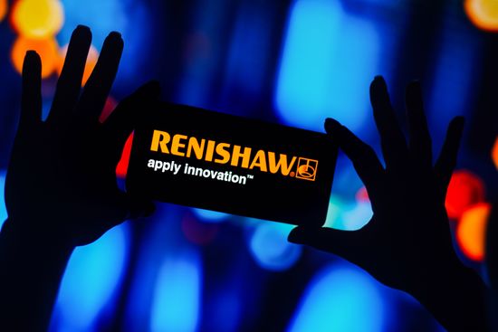 This Photo Illustration Renishaw Logo Displayed Editorial Stock Photo ...