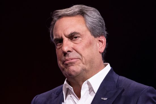 General Motors President Marc Reuss Delivers Editorial Stock Photo ...