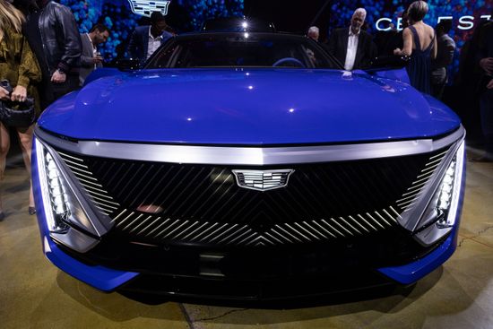 Details Cadillac Celestiq Photographed During Unveiling Editorial Stock ...