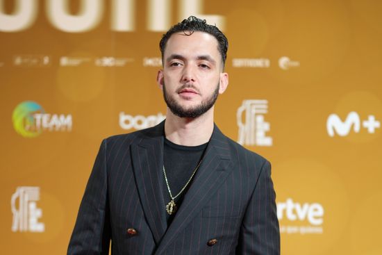 Singer C Tangana Poses During Premiere Editorial Stock Photo - Stock ...