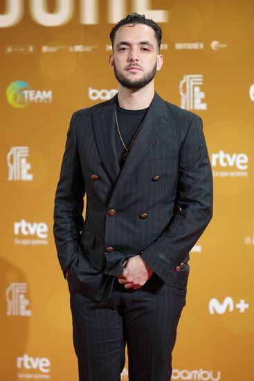 Singer C Tangana Poses During Premiere Editorial Stock Photo - Stock ...