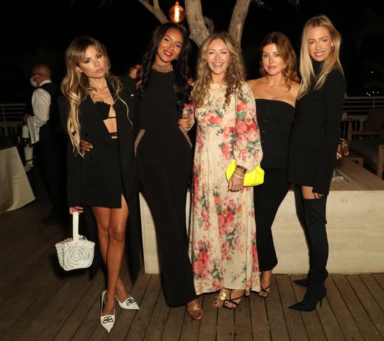 Erica Pelosini Lizzy Mathis Rebecca Gayheart Editorial Stock Photo ...