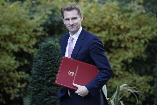 British Paymaster General Chris Philip Arrives Editorial Stock Photo ...