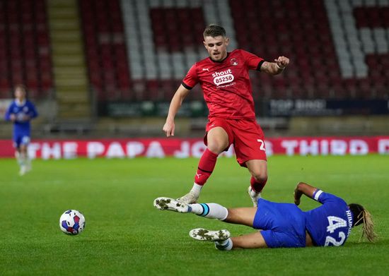 Bashir Humphreys Chelsea U21 Tackles Charlie Editorial Stock Photo ...