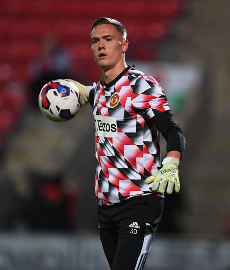 Nathan Bishop Goalkeeper Manchester United U21 Editorial Stock Photo ...