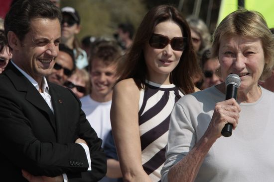 President Nicolas Sarkozy His Wife First Editorial Stock Photo - Stock ...