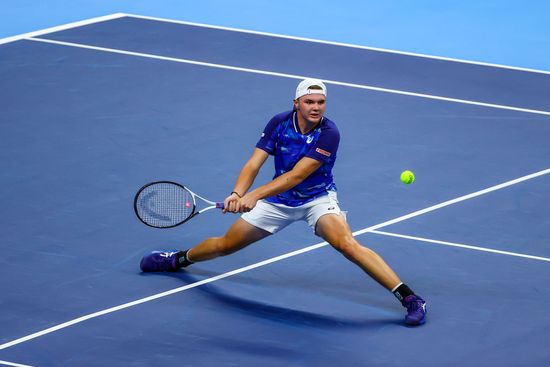 Swiss Dominic Stricker Pictured Action During Editorial Stock Photo ...