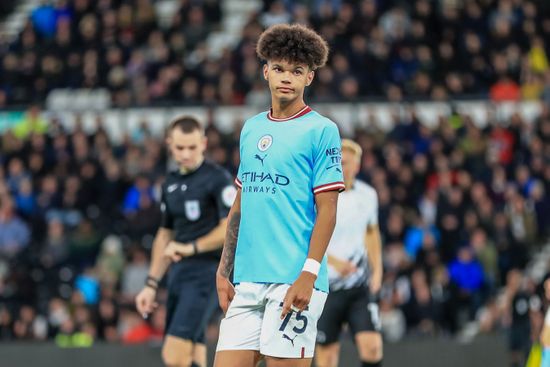 Nico Oreilly Manchester City During Efl Editorial Stock Photo - Stock ...
