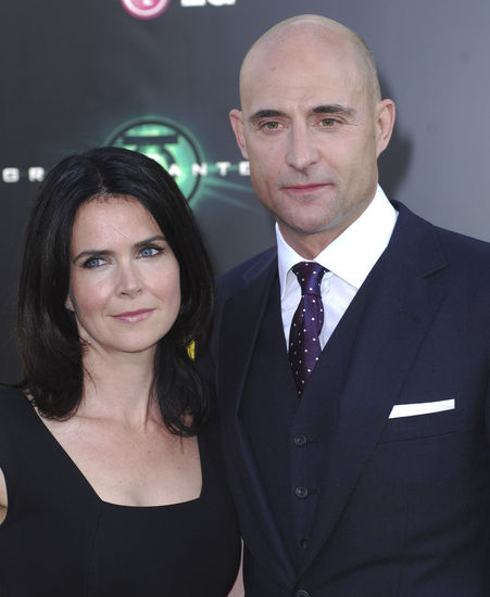 Mark Strong Wife Liza Marshall Editorial Stock Photo - Stock Image ...
