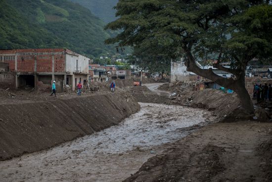 Effects Caused By Landscape Overflow Creek Editorial Stock Photo ...