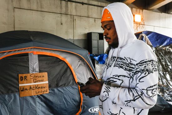Journalist Georgia Worrell Speaks Man Who Editorial Stock Photo - Stock ...