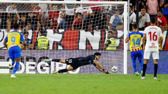 Yassine Bounou Bono Sevilla Fc Saves Editorial Stock Photo - Stock ...