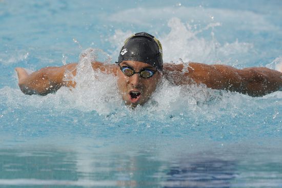 Serbias Milorad Cavic Swimming 100 M Editorial Stock Photo - Stock ...