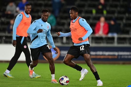 Baba Rahman Reading During Prematch Warmup Editorial Stock Photo ...