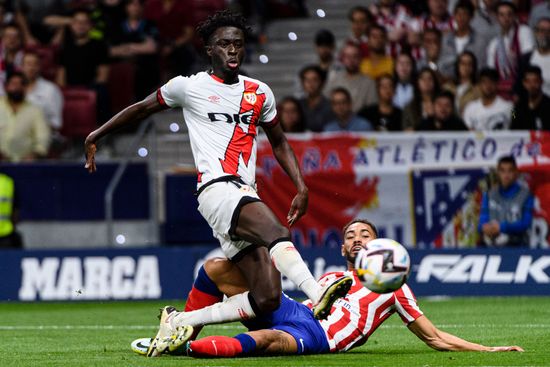 Abdul Mumin Rayo Vallecano L Battles Editorial Stock Photo - Stock ...