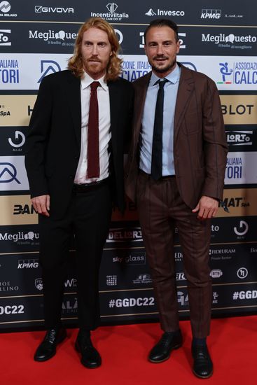 Davide Biondini Matteo Brighi During Gran Editorial Stock Photo - Stock ...