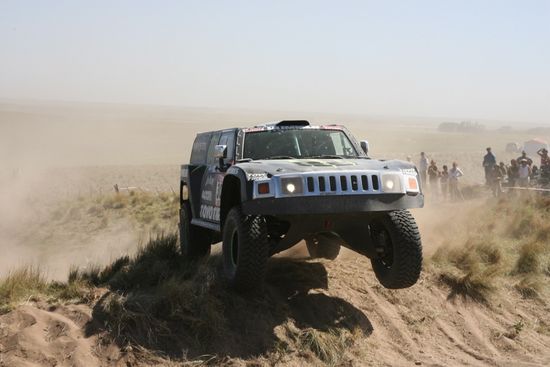 Usas Robby Gordon Drives His Hummer Editorial Stock Photo - Stock Image ...