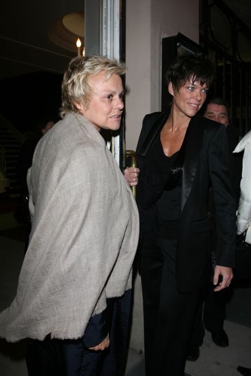 Muriel Robin Her Girlfriend Anne Arrive Editorial Stock Photo - Stock ...