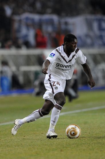 Bordeauxs Abdou Traore During Semifinal Leagues Editorial Stock Photo ...