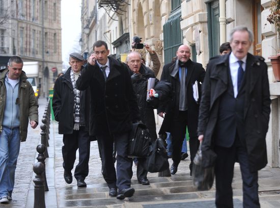 Stephane Colonna Yvan Colonnas Brother Christine Editorial Stock Photo ...