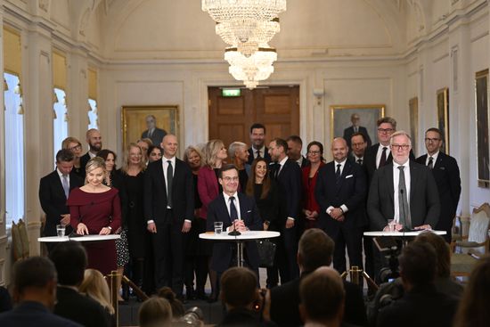 Deputy Prime Ministerelect Ebba Busch Prime Editorial Stock Photo ...