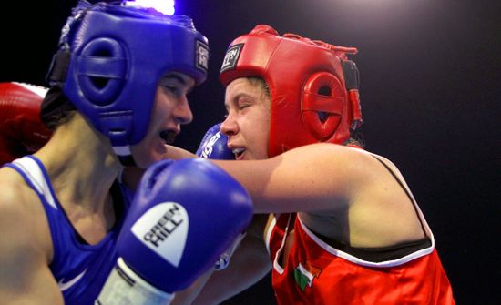 Womens 66kg Quarterfinal Kaci Rock Red Editorial Stock Photo - Stock ...