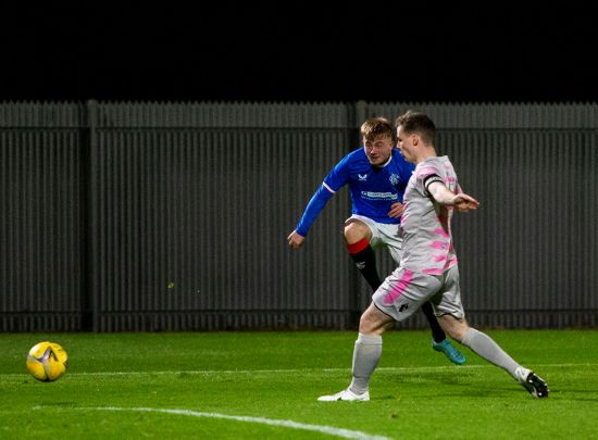 Rangers B Team Midfielder Charlie Lindsay Editorial Stock Photo - Stock ...