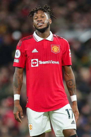 Manchester United Midfielder Fred 17 Frustrated Editorial Stock Photo ...