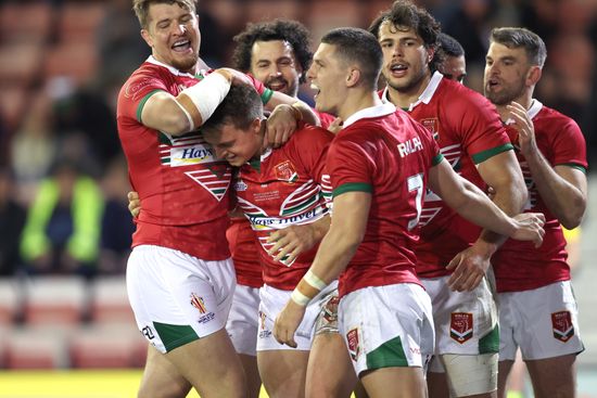 Ollie Olds Wales Rugby League Celebrates Editorial Stock Photo - Stock ...