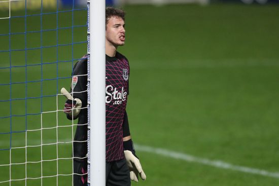 Zan Luk Leban Everton During Efl Editorial Stock Photo - Stock Image ...