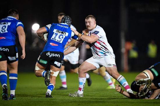 Jake Woolmore Bristol Bears Attempts Tackle Editorial Stock Photo ...