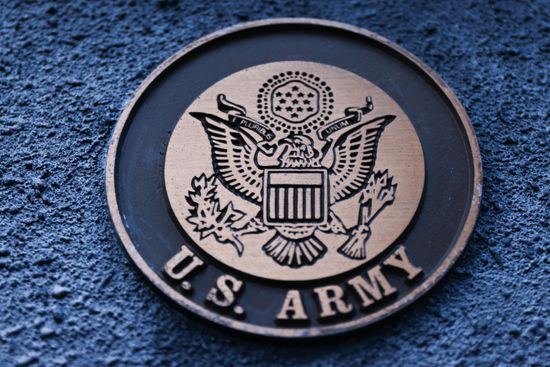 U S Army Emblem Seen On Editorial Stock Photo - Stock Image | Shutterstock