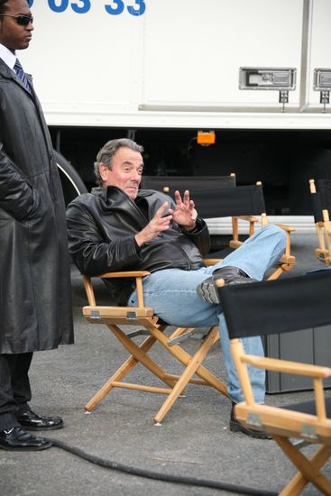 Actor Eric Braeden During Filming Scenes Editorial Stock Photo - Stock ...